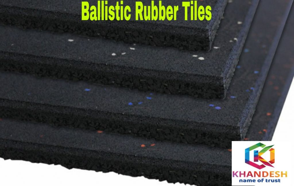 Ballistic Rubber Tiles - Khandesh Industries