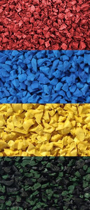 SBR Colored Rubber Granules - Khandesh Industries(Enterprises)