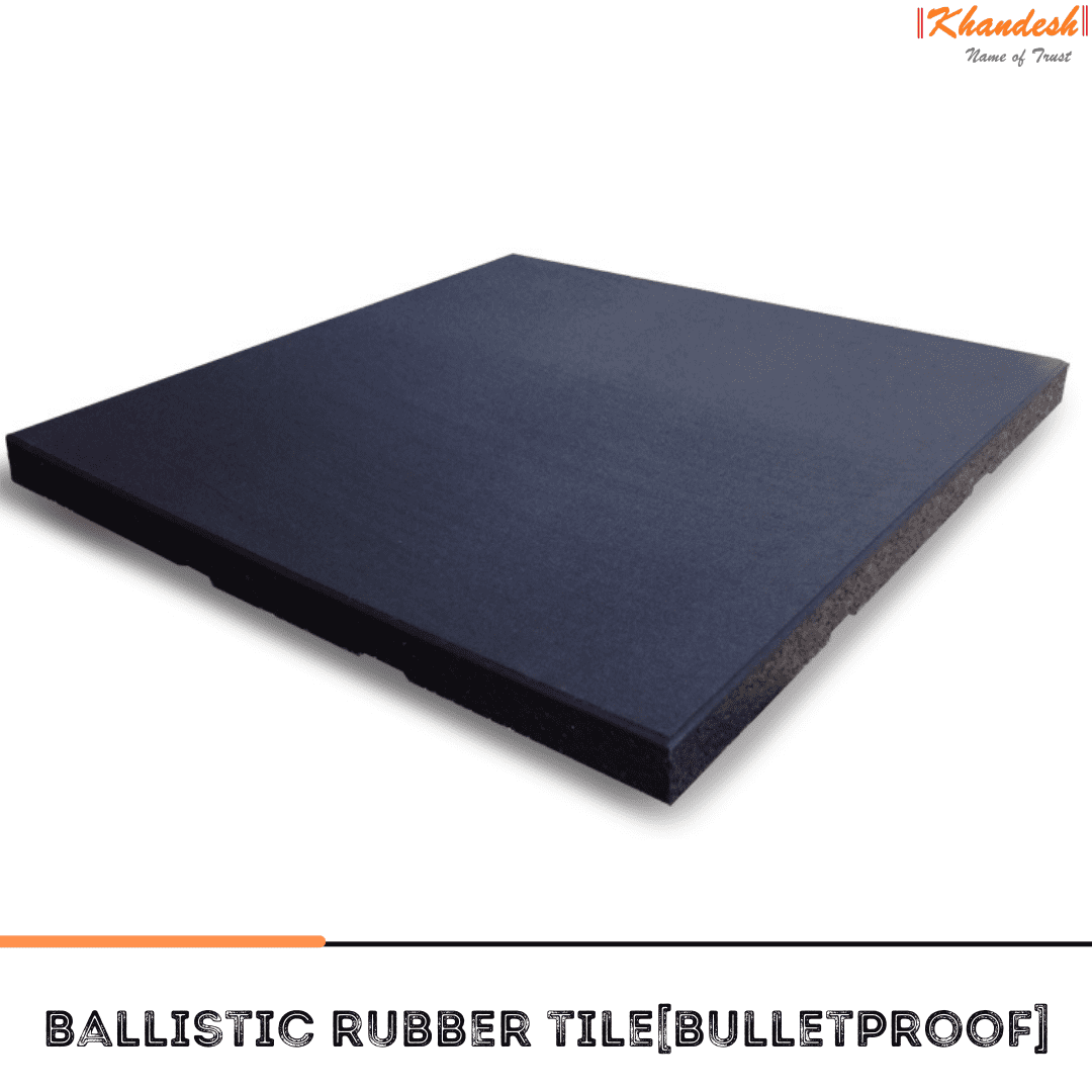 Ballistic Rubber Tiles - KHANDESH RUBTECH PVT. LTD.